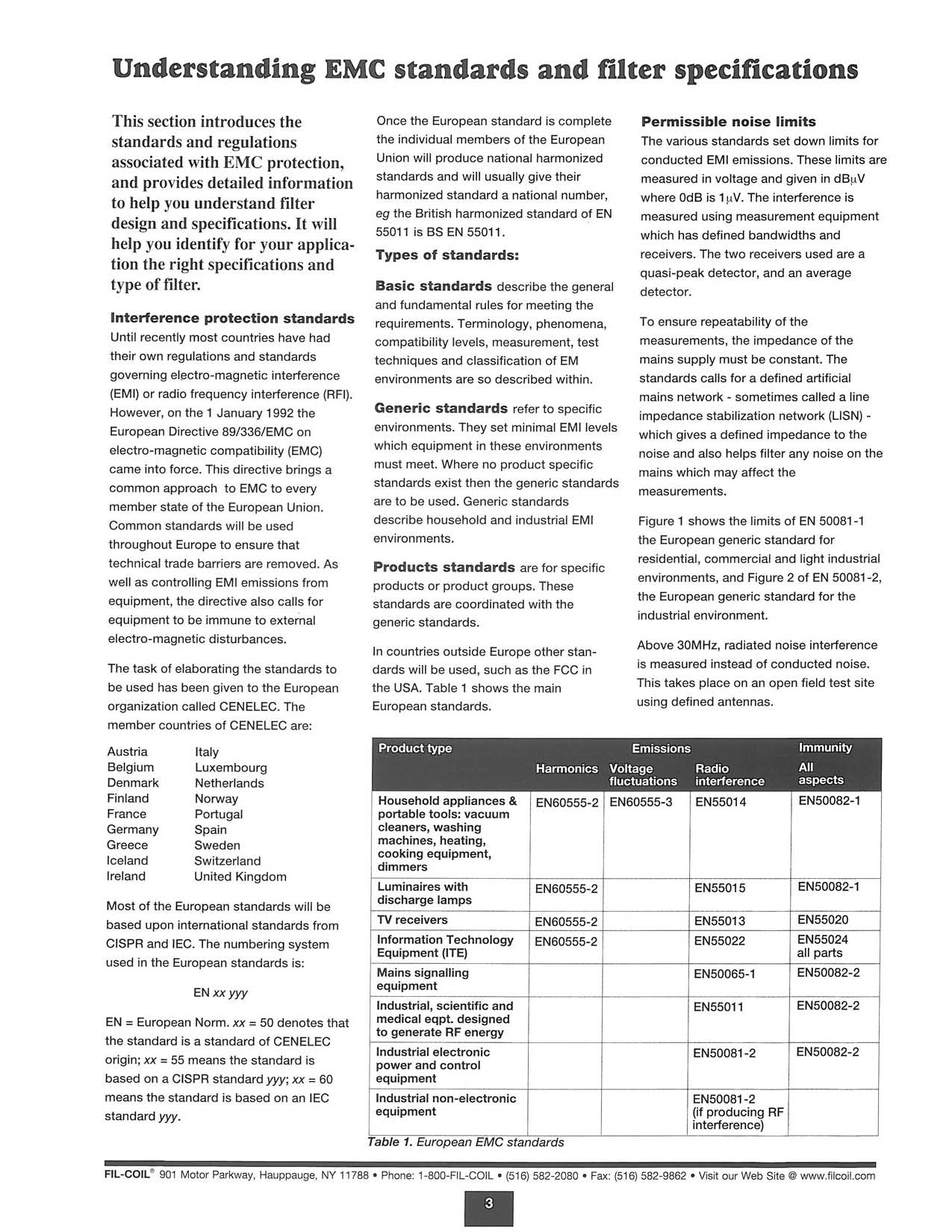 Commercial Filters Catalog